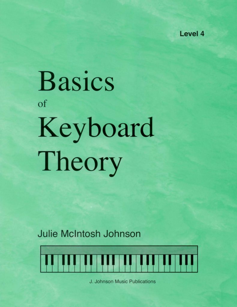 Basics of Keyboard Theory Sample Pages | J. Johnson Music Publications